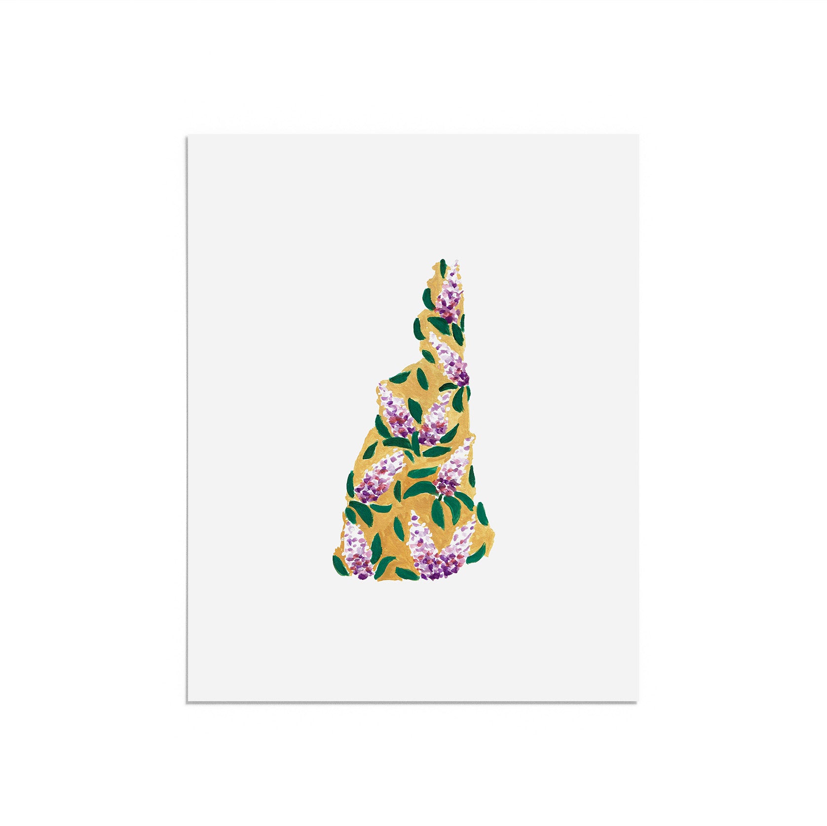New Hampshire State Flower Print – Jenna Fine Art Studio